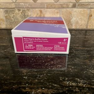 American Girl | Toys | American Girl Red Heart Ruffle Outfit | Poshmark